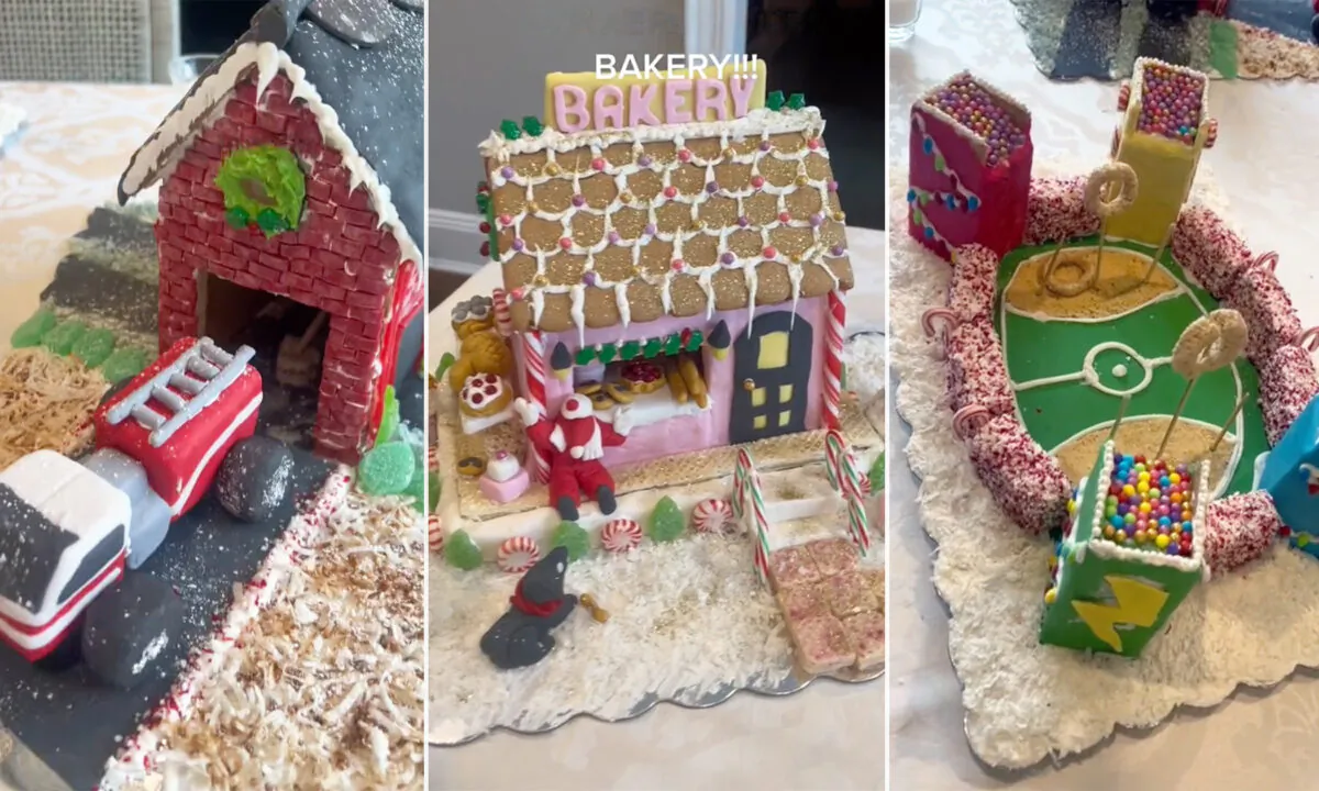 Family Goes Viral for Christmas Gingerbread House Contest, ‘It’s Always ...