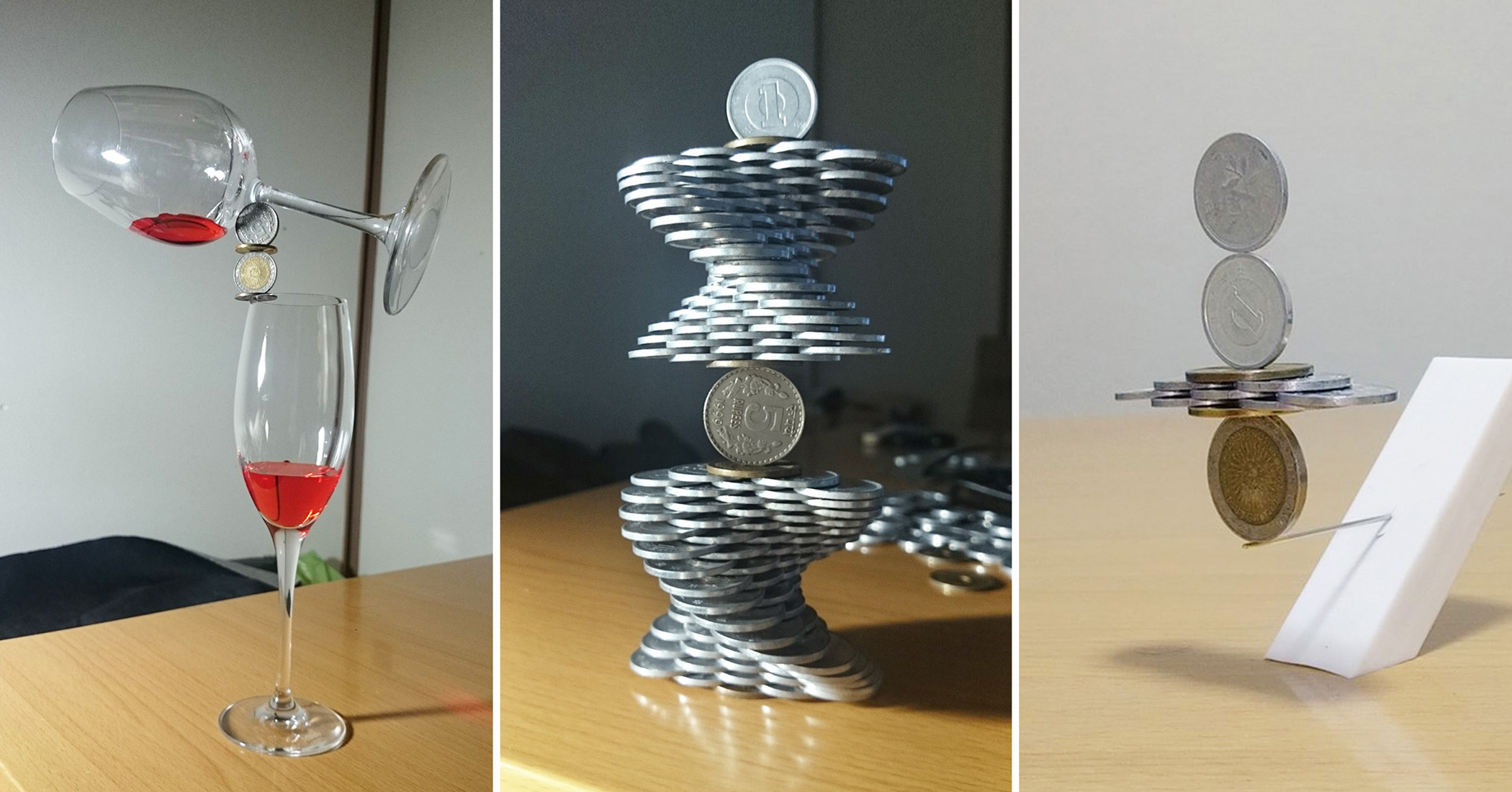 PHOTOS: Coin Stacking Work of Art by Japanese Man With Phenomenally ...