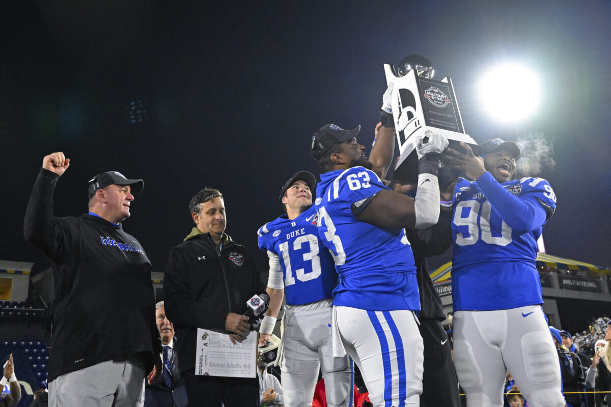 Duke Contains Plumlee, Beats UCF 30–13 in Military Bowl