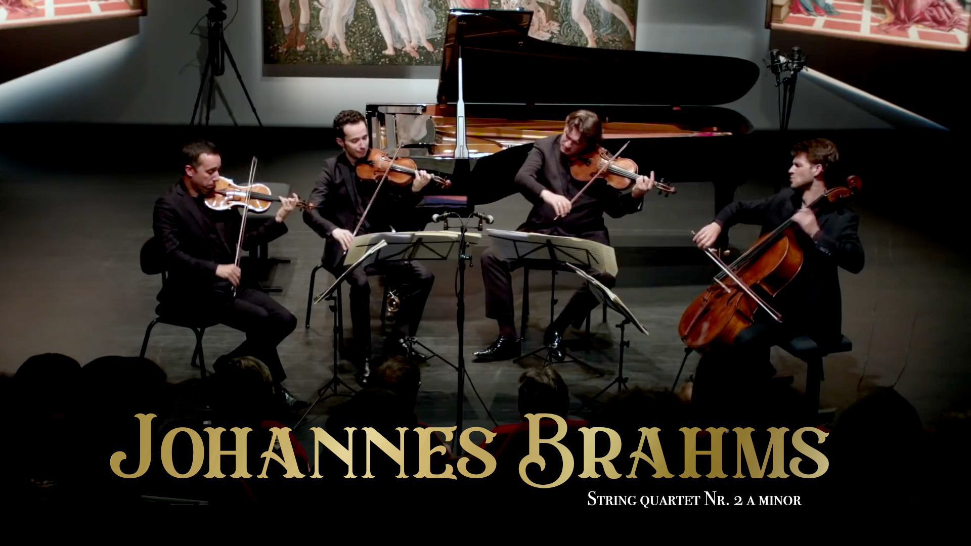 Johannes Brahms: String Quartet No. 2 in A Minor Op. 51, No. 2 | EpochTV