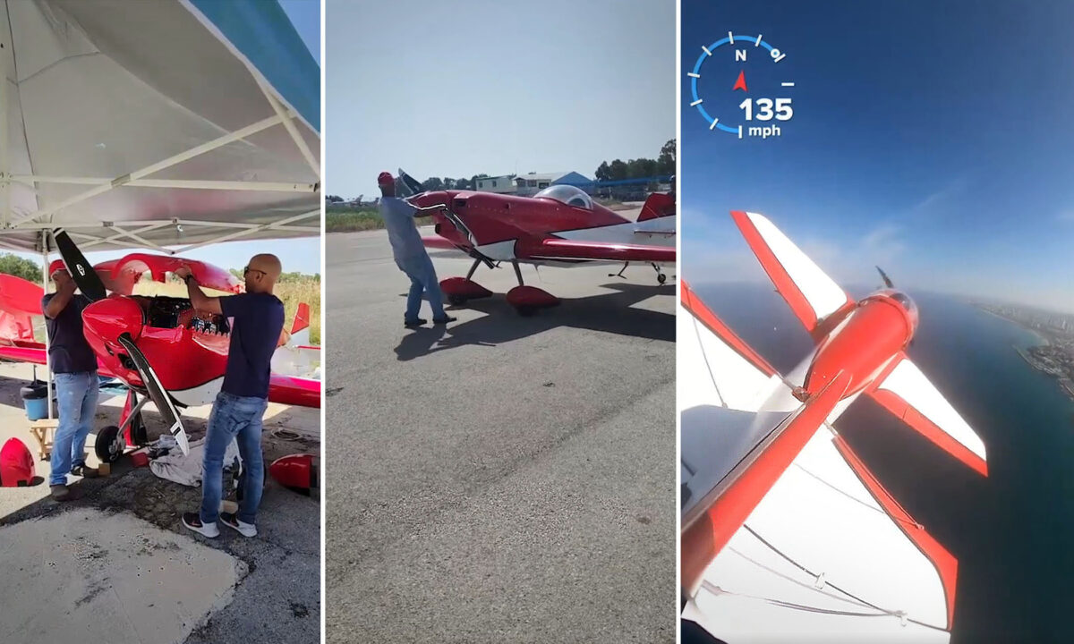 VIDEO: Aerial Enthusiast Can’t Afford Own Plane, So He Builds Aerobatic ...