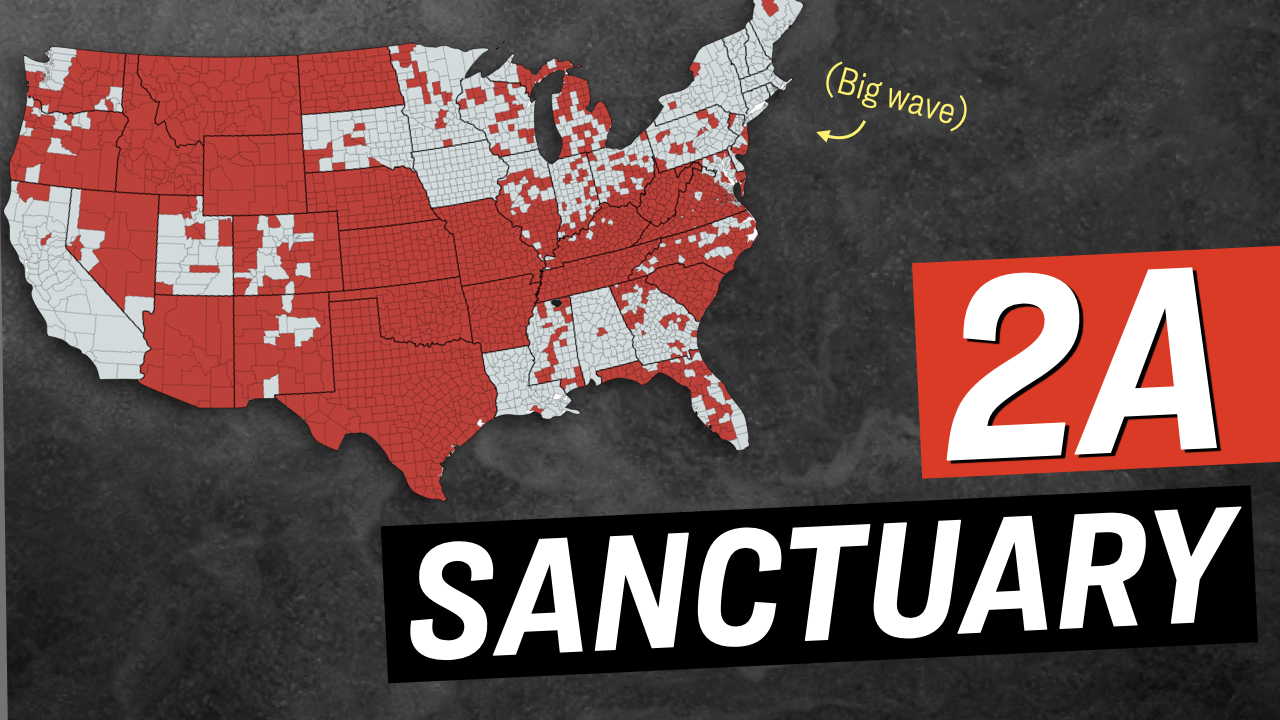 Gun Sanctuary Movement Erupts: 61 Percent of US Counties Become 2A ...