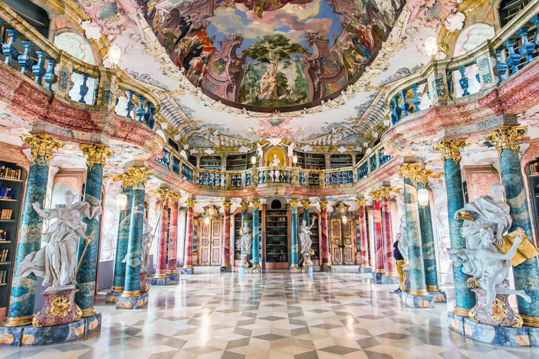 PHOTOS: This Magnificent Monastic Library in Germany Is One of the ...