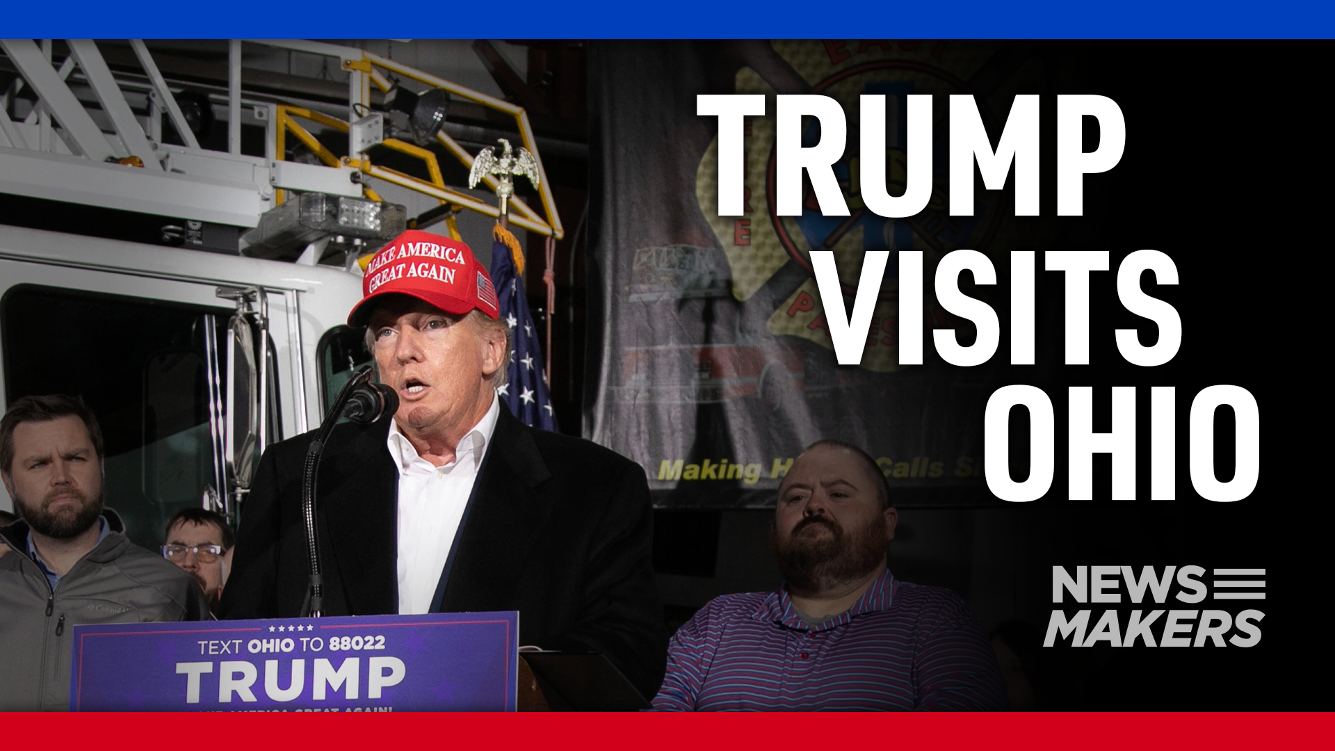 Newsmakers (Feb. 22): Trump Visits Site of Ohio Train Derailment | EpochTV