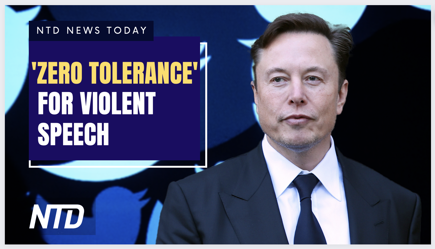 NTD News Today (March 1): Twitter’s ‘Zero Tolerance’ Policy for Violent ...