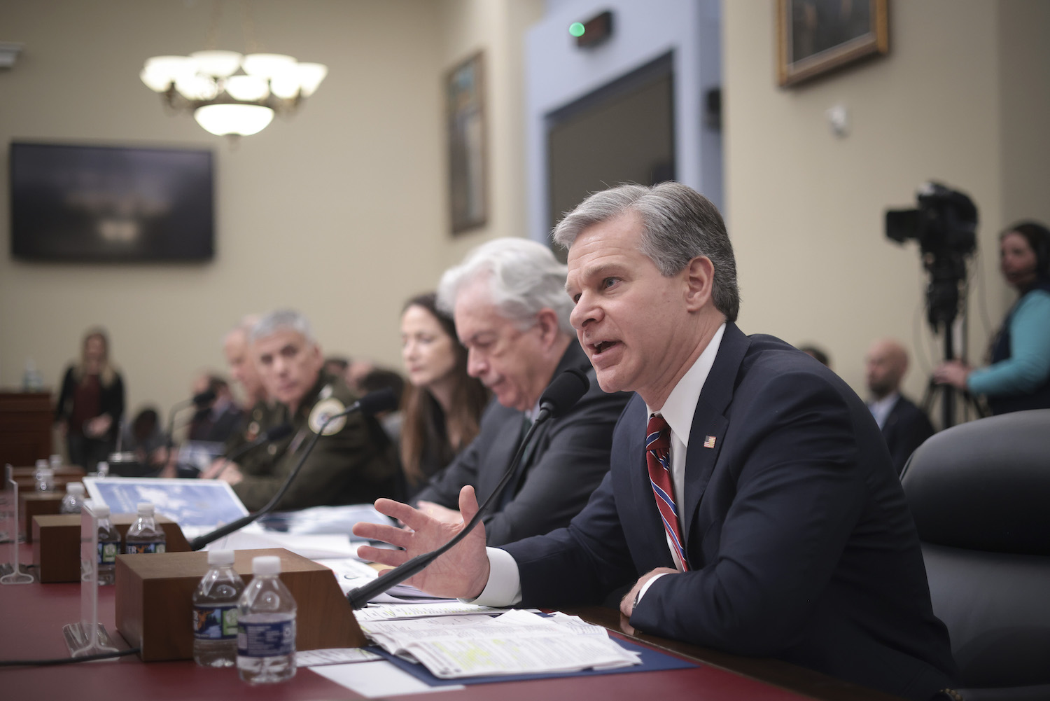 FBI Director Wray, DEA Administrator Testify to Senate Appropriation ...