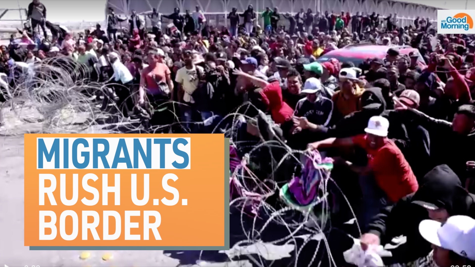 NTD Good Morning (March 13): Migrants Rush US Border; Yellen Says No ...