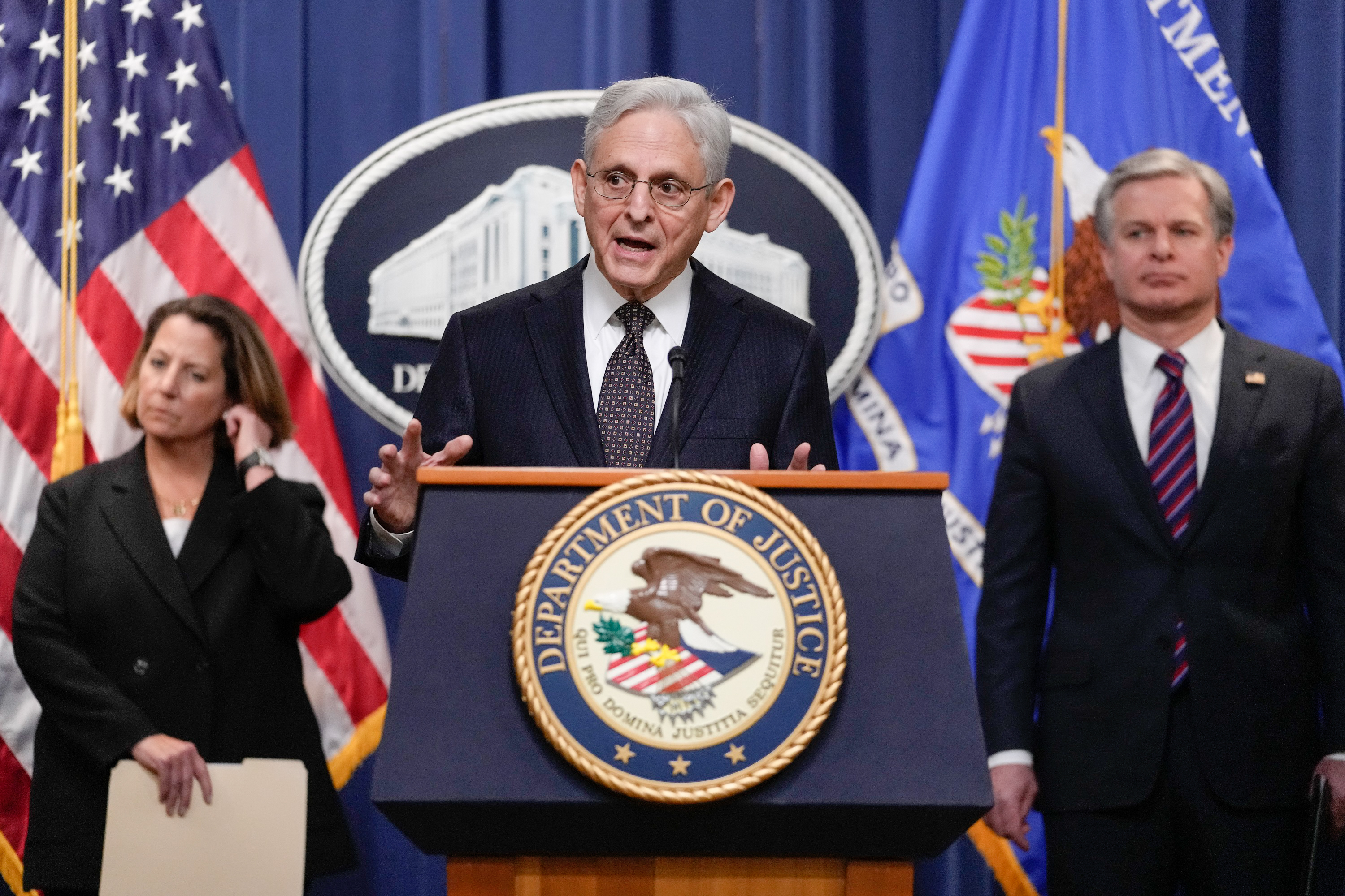 Garland, FBI Announce on Fentanyl, Opioid Operation | EpochTV