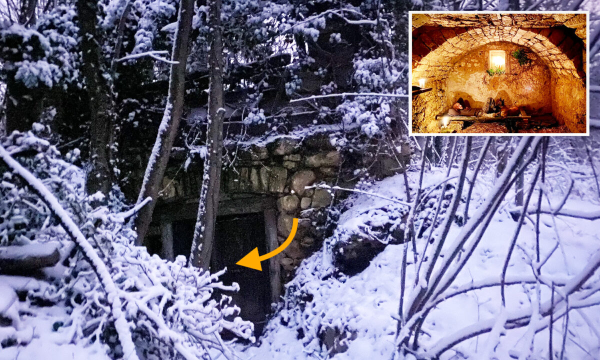 VIDEO: Man and His Dog Turn Abandoned Bunker Into Warm, Cozy Blizzard ...