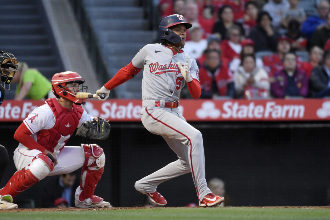 Candelario Leads Nats’ 14-hit Effort in 6–4 Win Over Angels | The Epoch ...