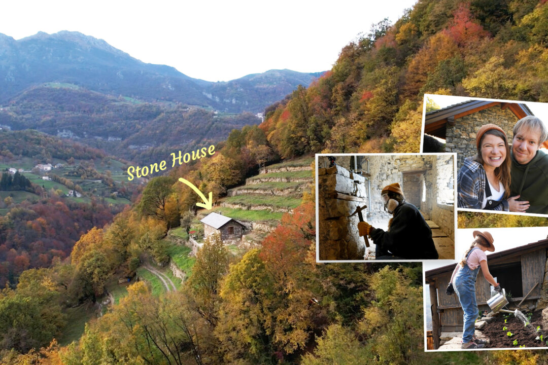 US Couple Buys 200-Year-Old Stone House in the Italian Alps and Is ...