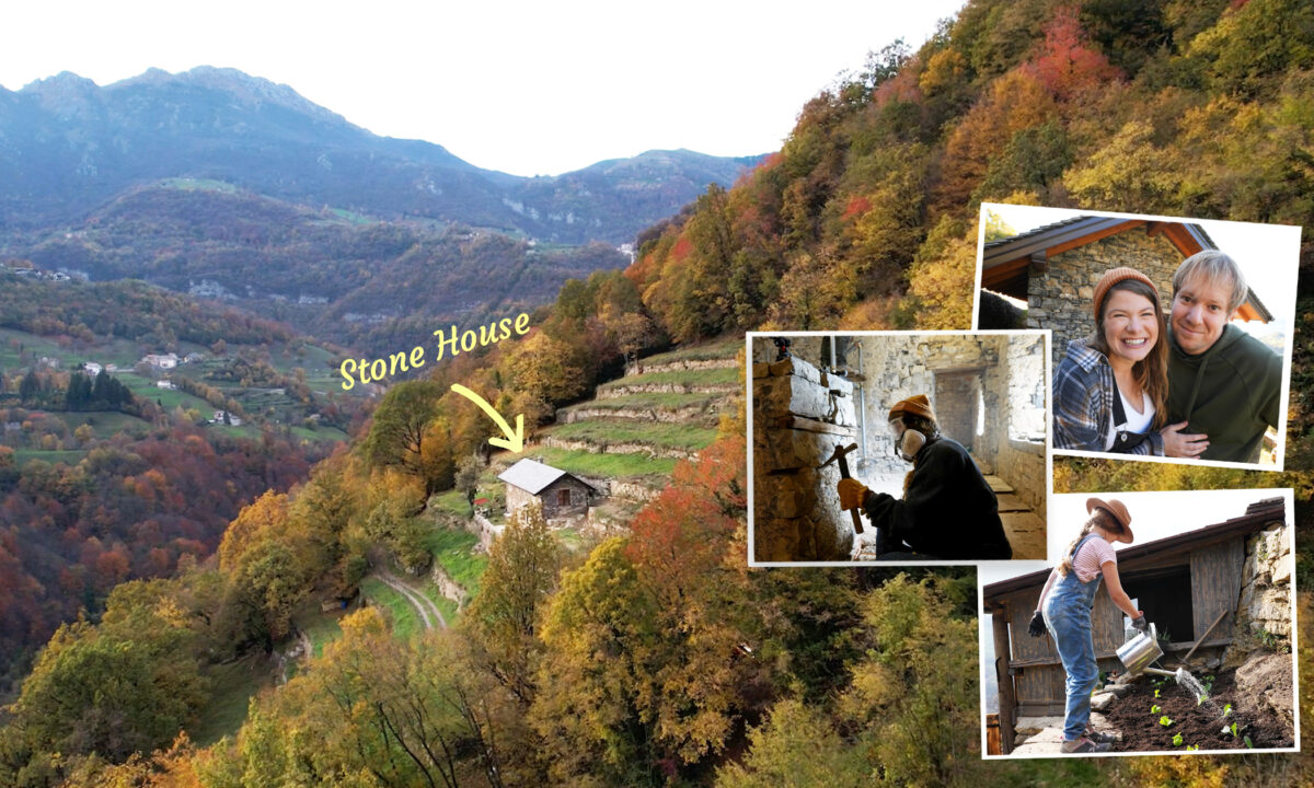 US Couple Buys 200-Year-Old Stone House in the Italian Alps and Is ...