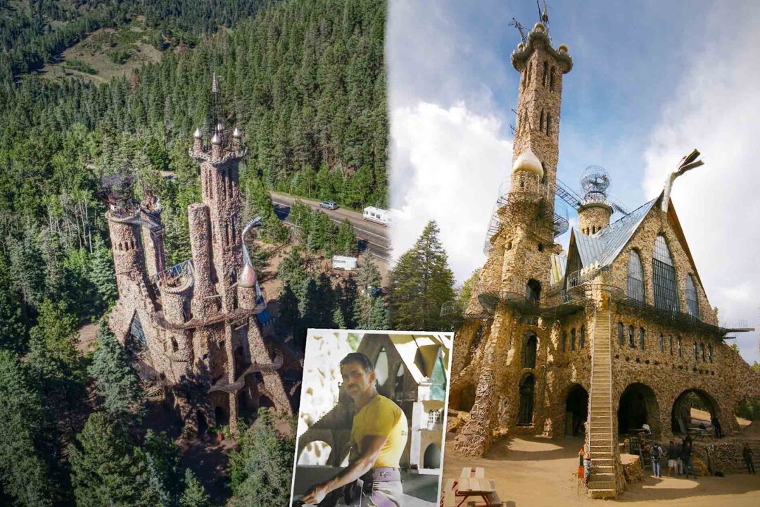 Man Spends 52 Years Building 160-Foot Rock Castle in Colorado Forest ...