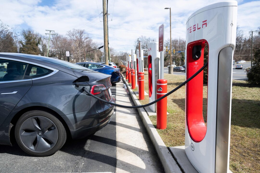 Diesel Plant Found Behind Biggest Tesla EV Charging Station | The Epoch ...