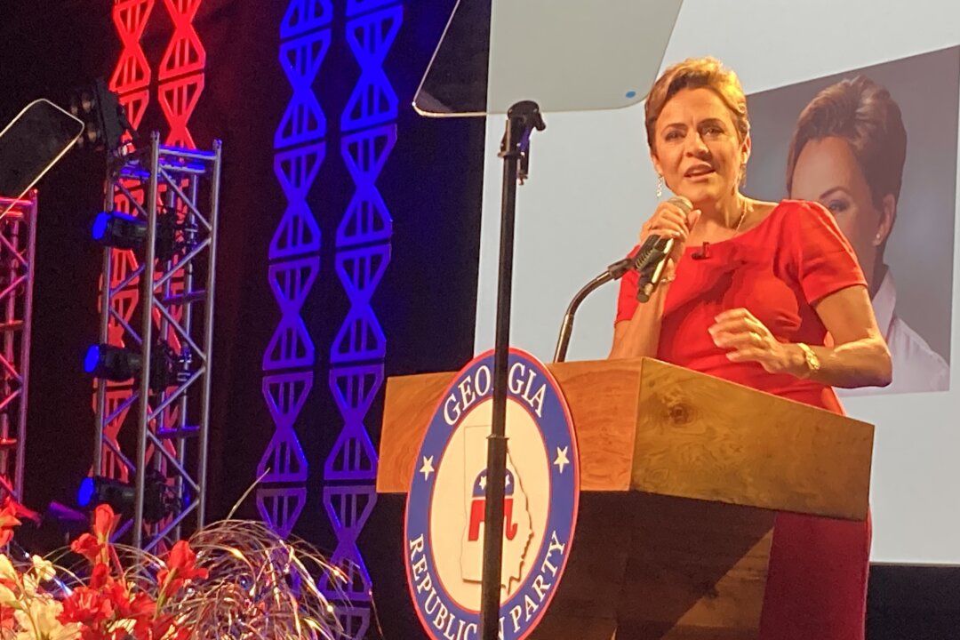 Kari Lake Urges Georgia GOP: Fight for Secure Elections–and for Trump ...