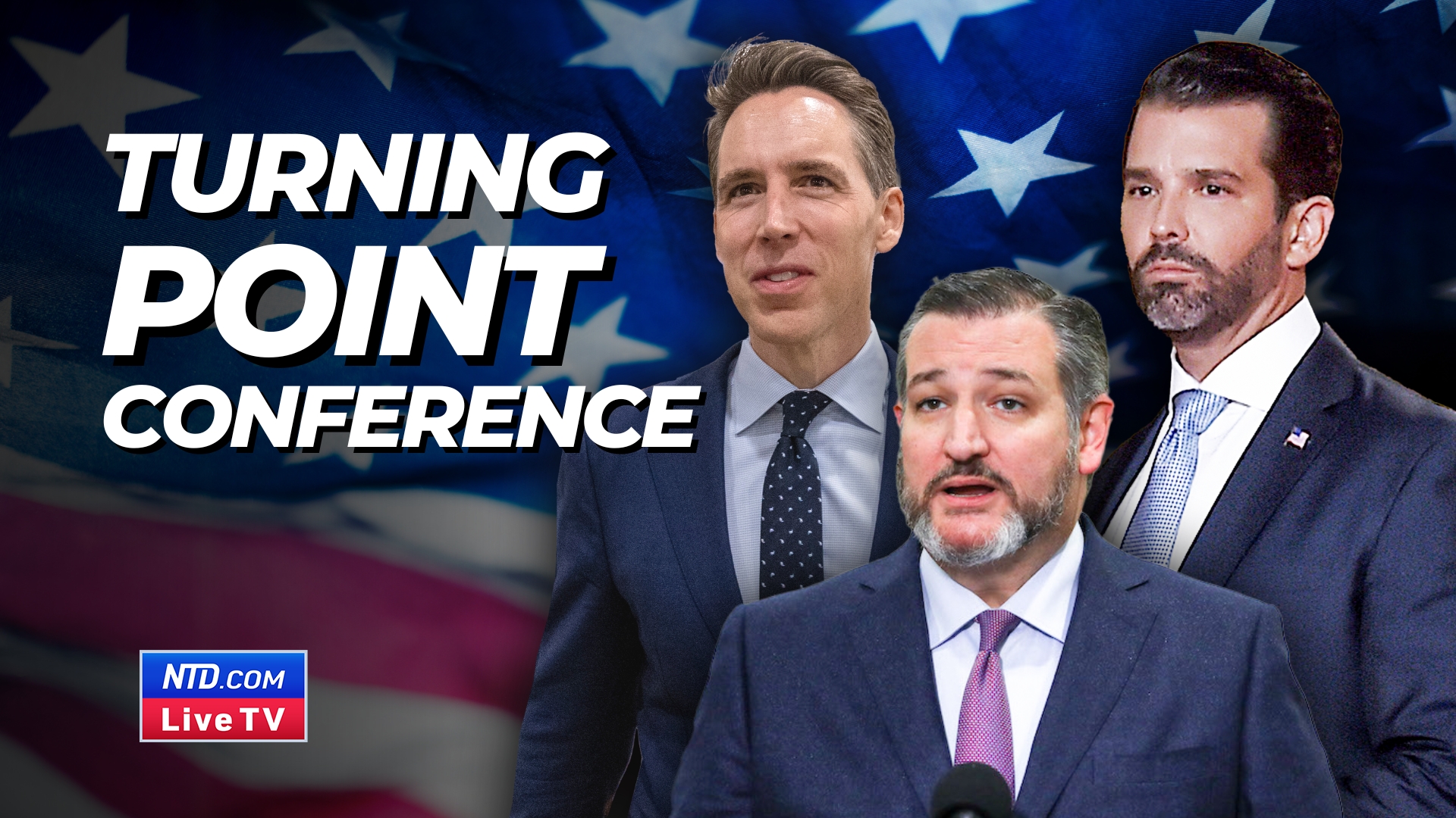 Steve Bannon, Dan Bongino, Trump Jr., Josh Hawley, Ted Cruz Speak at ...