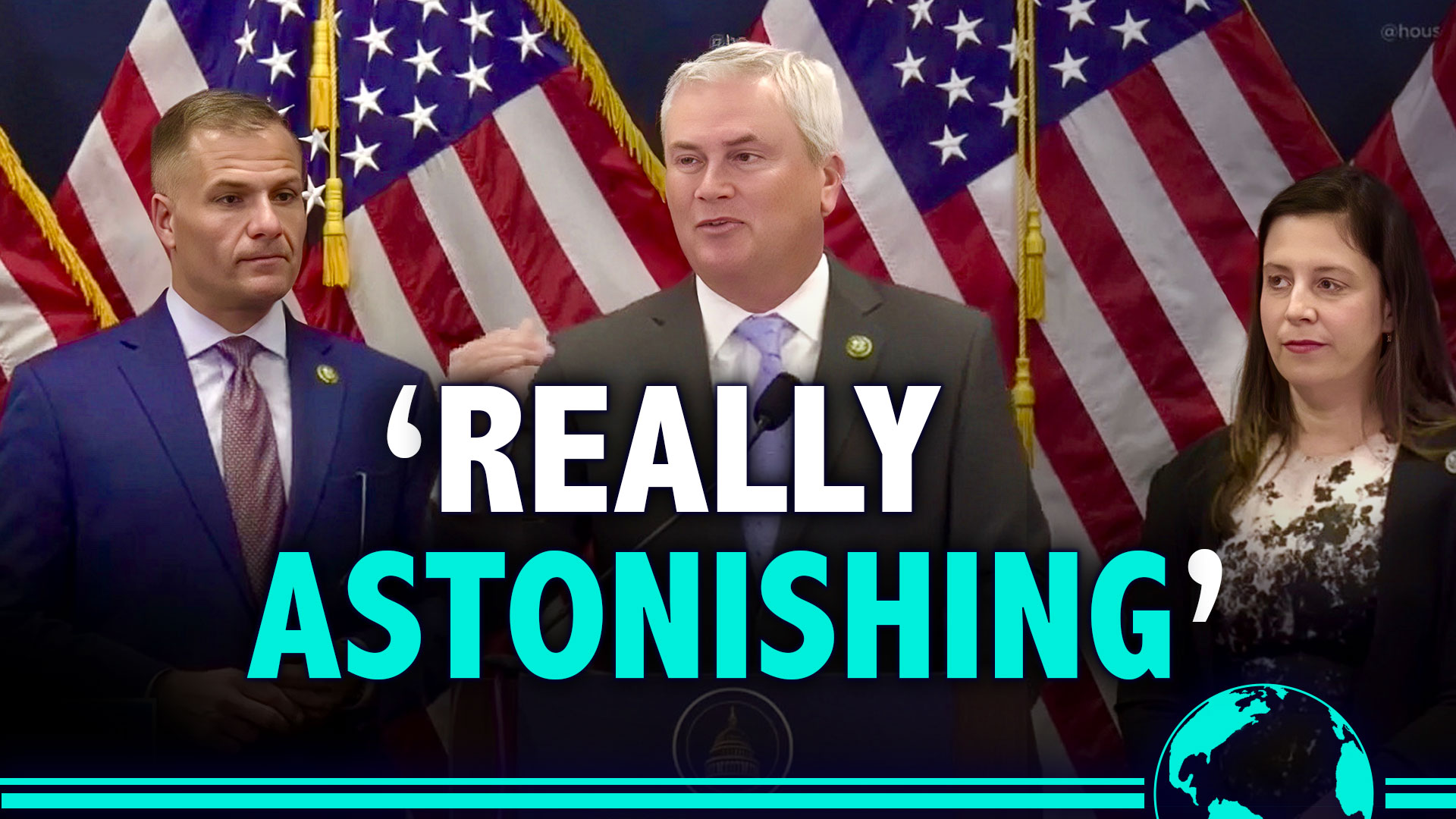 Rep. Comer Presents Findings From Biden Bank Records, Previews IRS ...