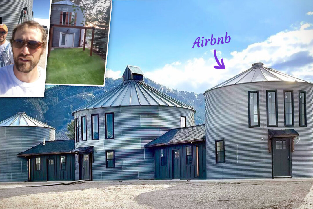 Idahoans Turn Old Grain Silos Into Rustic Themed Airbnb Business With ...