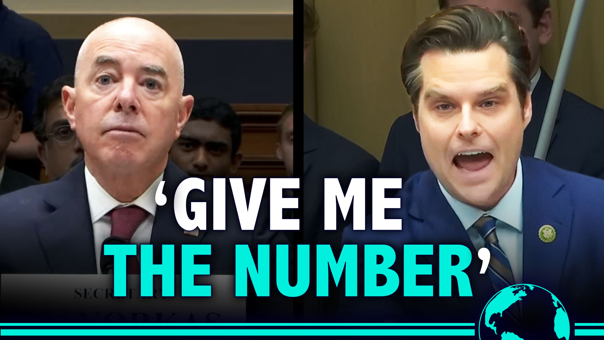 Reps. Gaetz, Jordan Grill Mayorkas on Number of Illegal Immigrants ...
