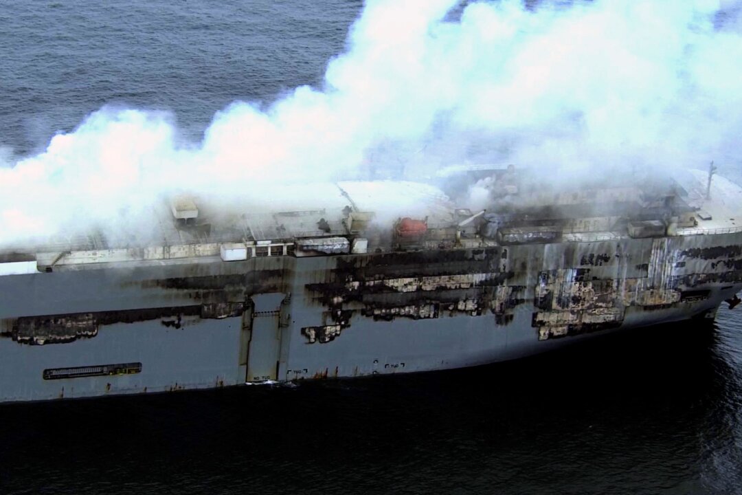 Burning Cargo Ship Off Dutch Coast Will Be Towed to a New Location ...