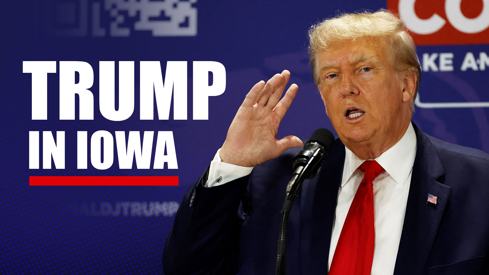 Trump Delivers Remarks at ‘Team Trump Iowa Commit to Caucus Event ...