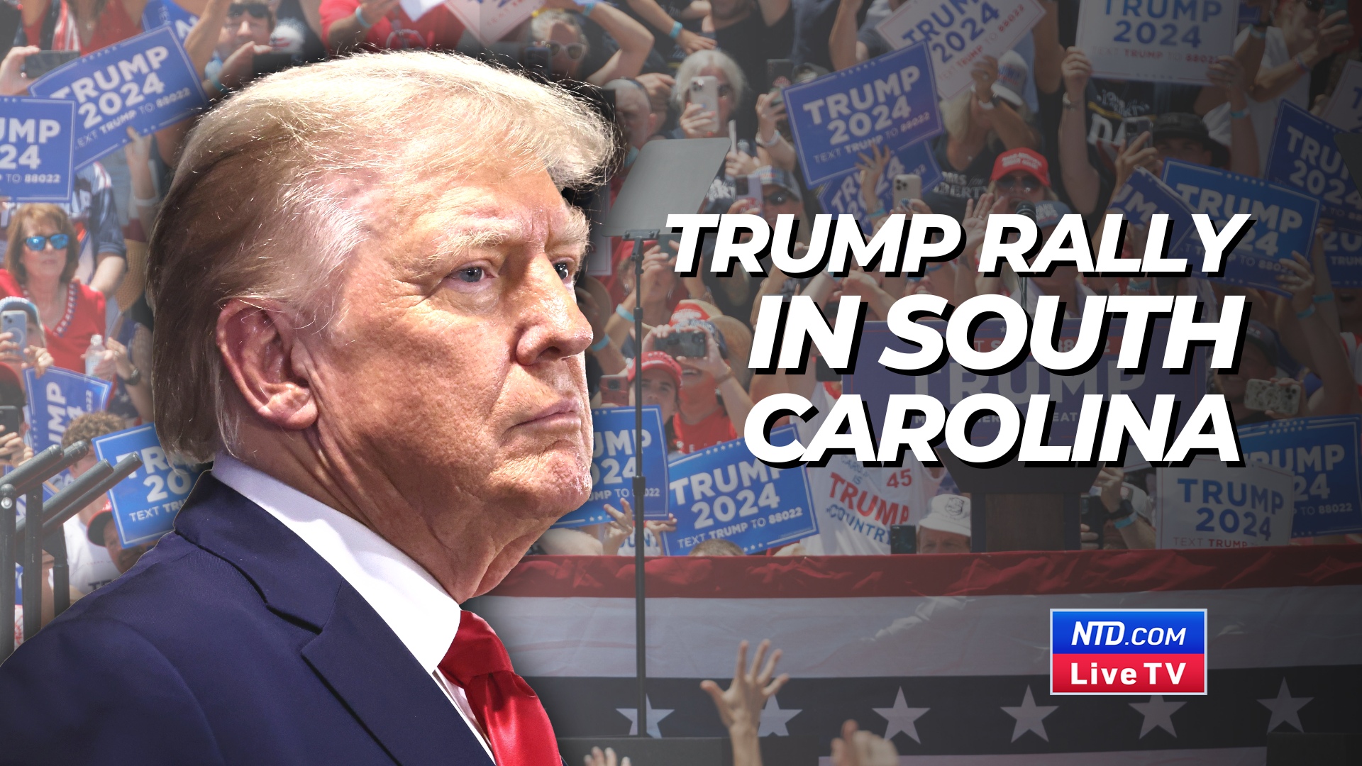 Trump Campaigns in Summerville, South Carolina | EpochTV