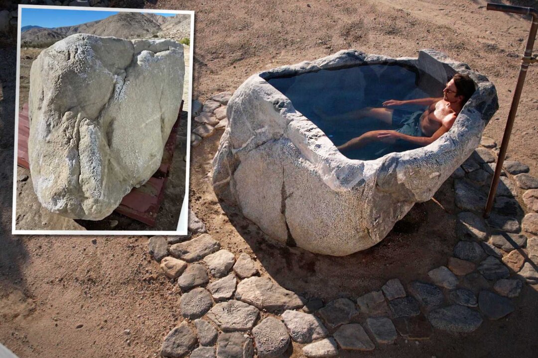 Man Finds 25,000-Pound Rock in Yard, Spends 6 Months Making Stone ...