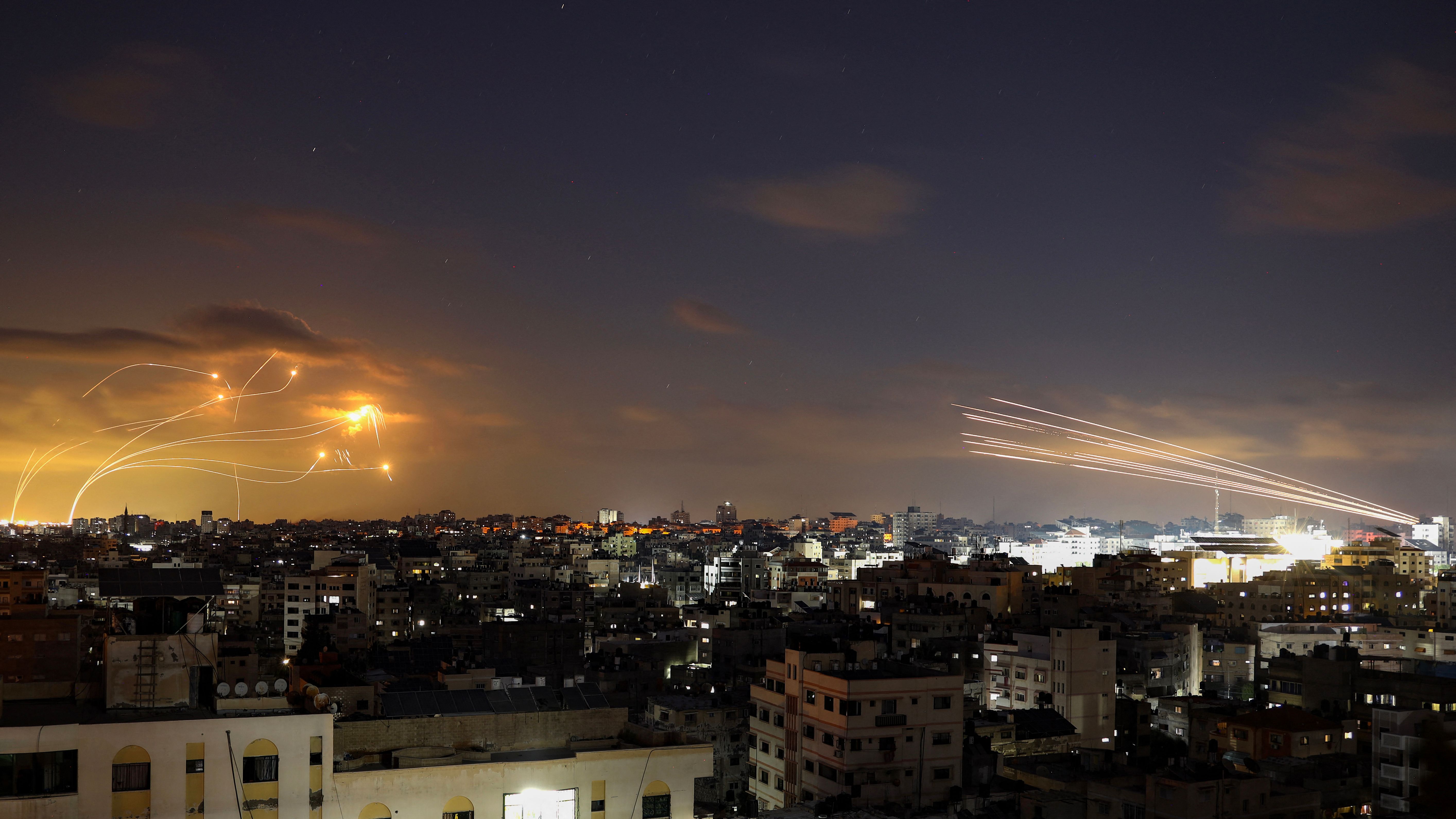 Live View of Gaza Skyline (Oct. 21) | EpochTV
