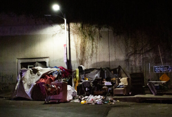 Decade-Long Homeless Encampment Under Freeway Overpass Cleared in Los ...