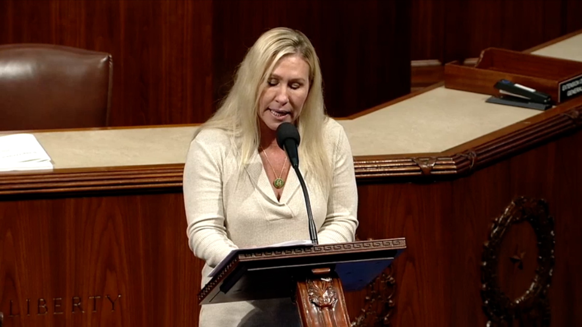 Rep. Greene Reintroduces Resolution to Censure Rep. Tlaib With Altered ...