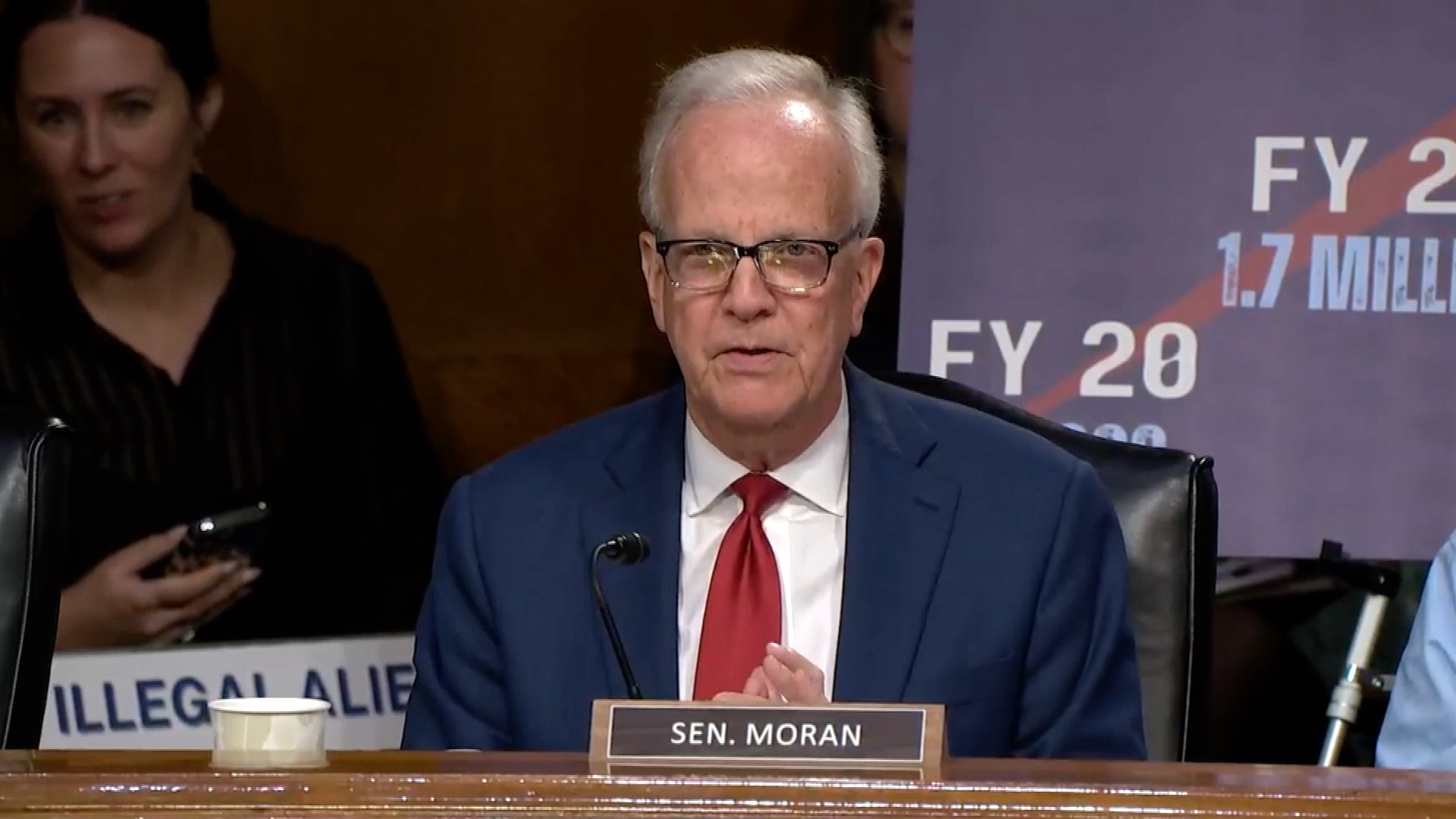 Sen. Moran Grills Mayorkas on ‘Pull Factors’ of Border Crisis, Responds to His Call for ...
