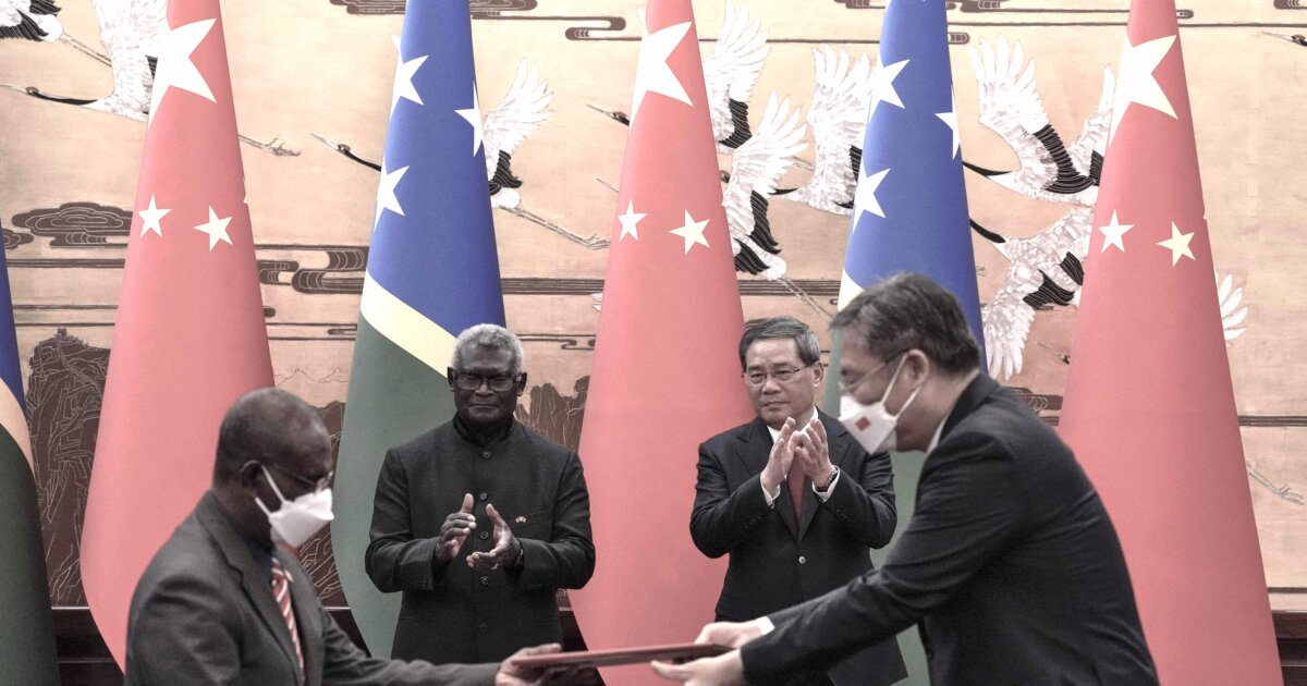 IN-DEPTH: CCP Delegation Visits Solomon Islands; Experts Cite Threat to ...