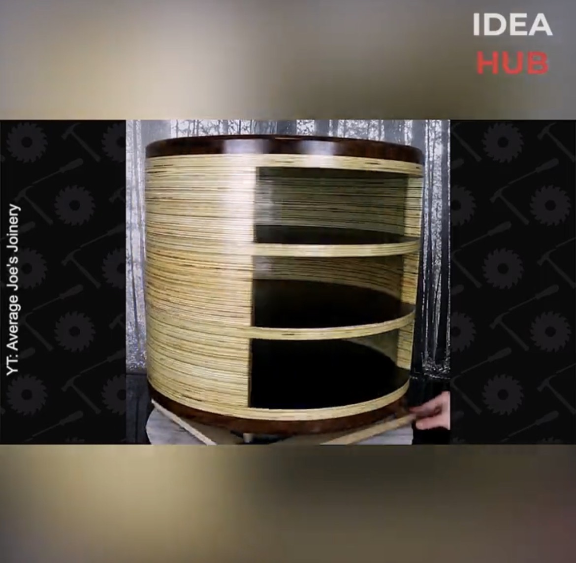 This Table Is Made From Many Layers of Plywood | EpochTV