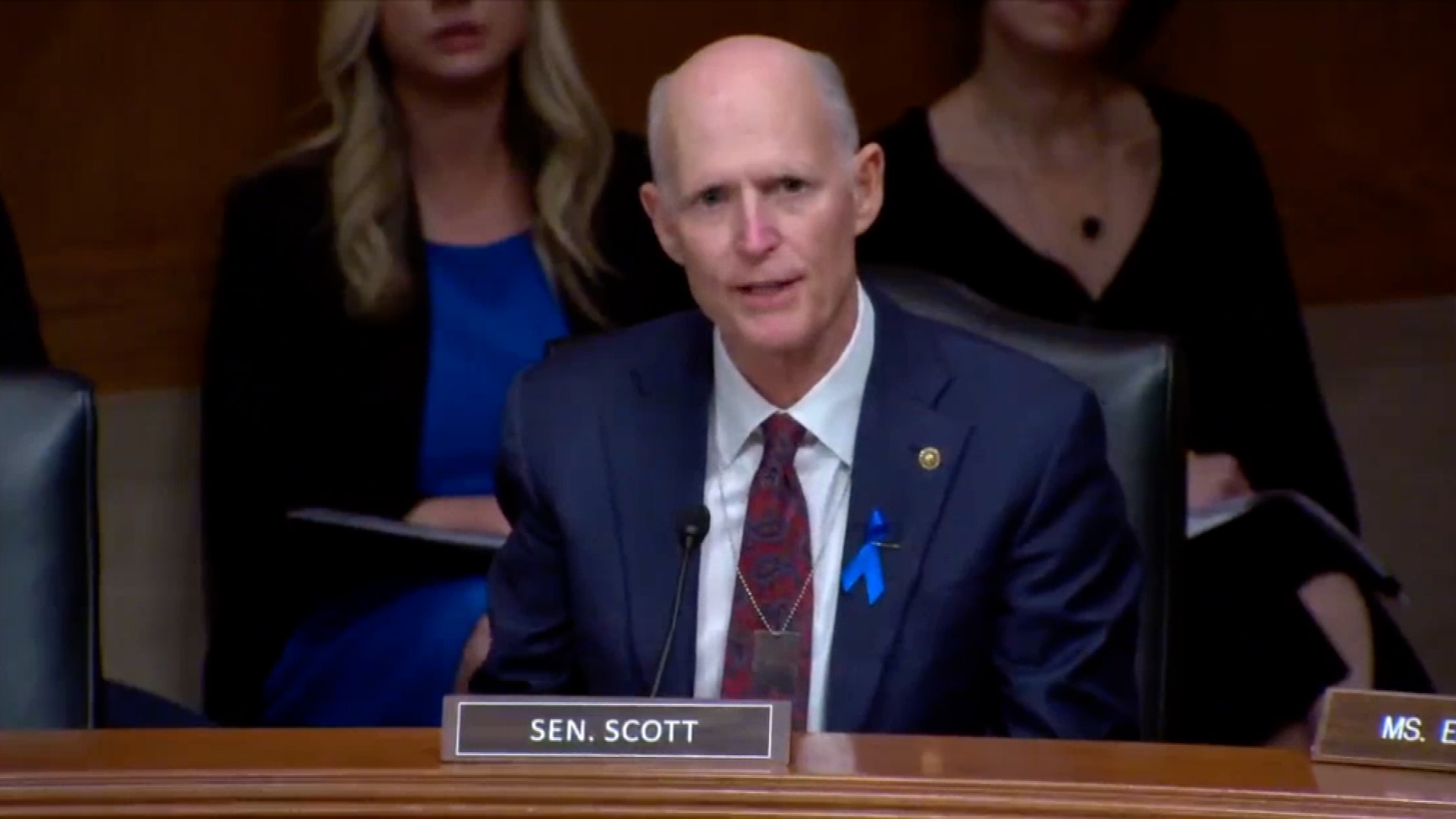Sen. Rick Scott Leads Republicans in Demanding Border Security | EpochTV
