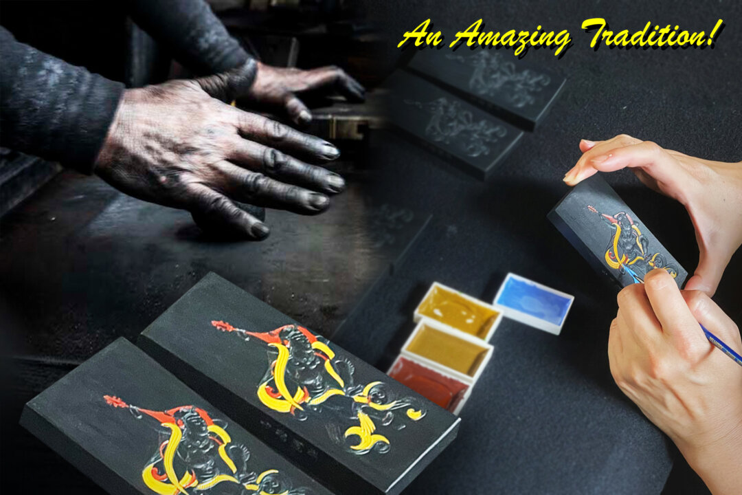 Traditional Ink That Costs Over $1,000 a Stick and Is Kneaded With Bare ...