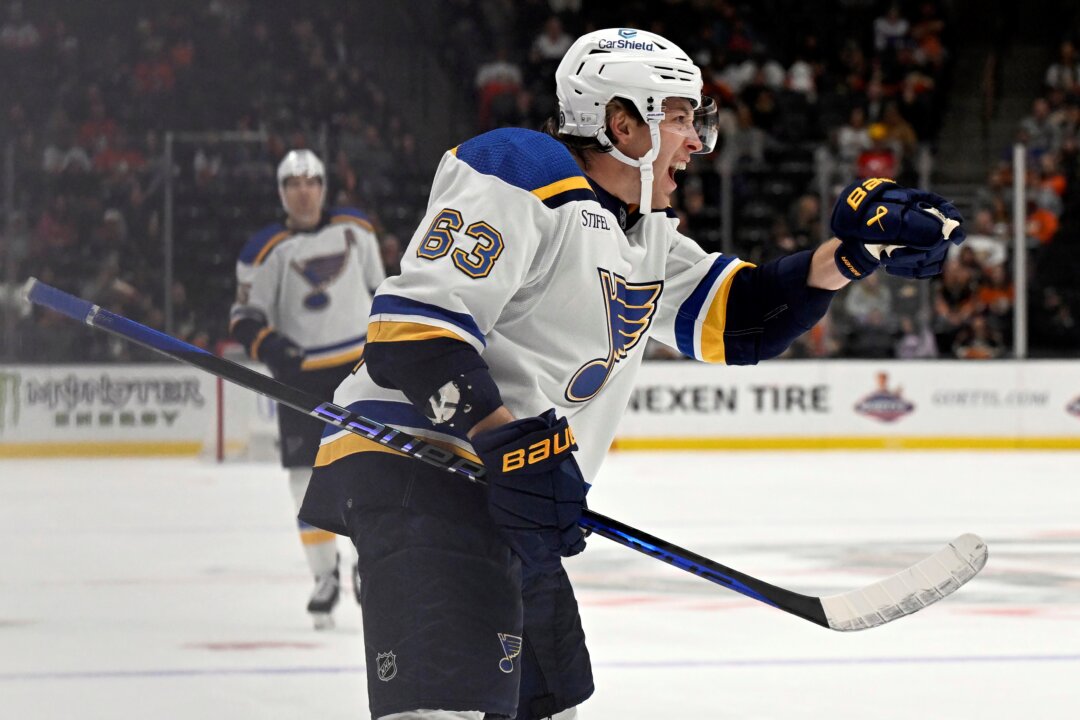 Jake Neighbours and Pavel Buchnevich Score in First Period, Helping ...