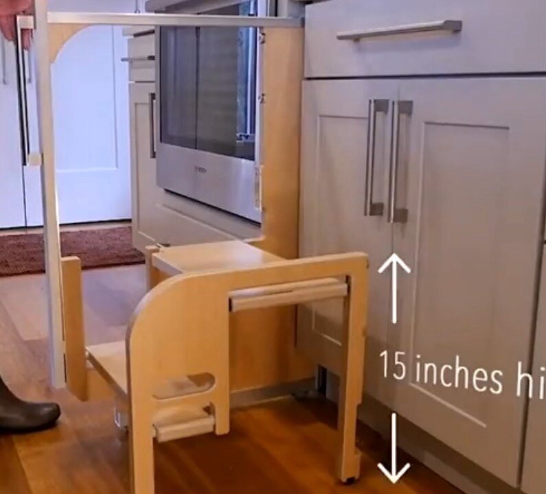 A Modern Retractable Kitchen Step | EpochTV