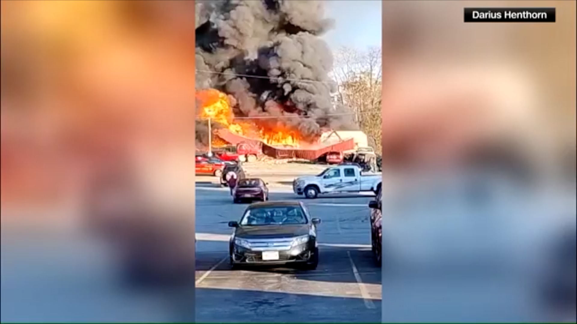 Video: Massive Fire From Ohio Auto Shop Explosion That Killed 3 ...