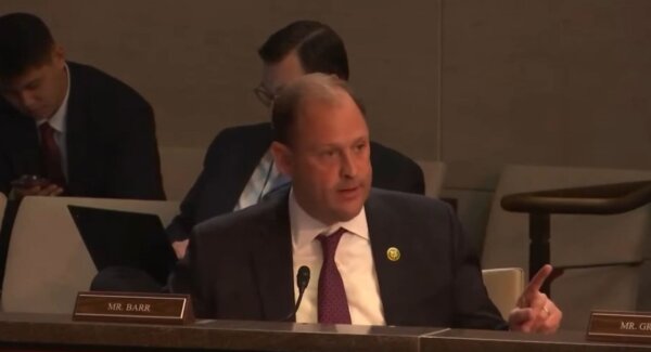 Rep. Barr: Take Advantage of CCP’s Communist ‘Achilles Heel ...