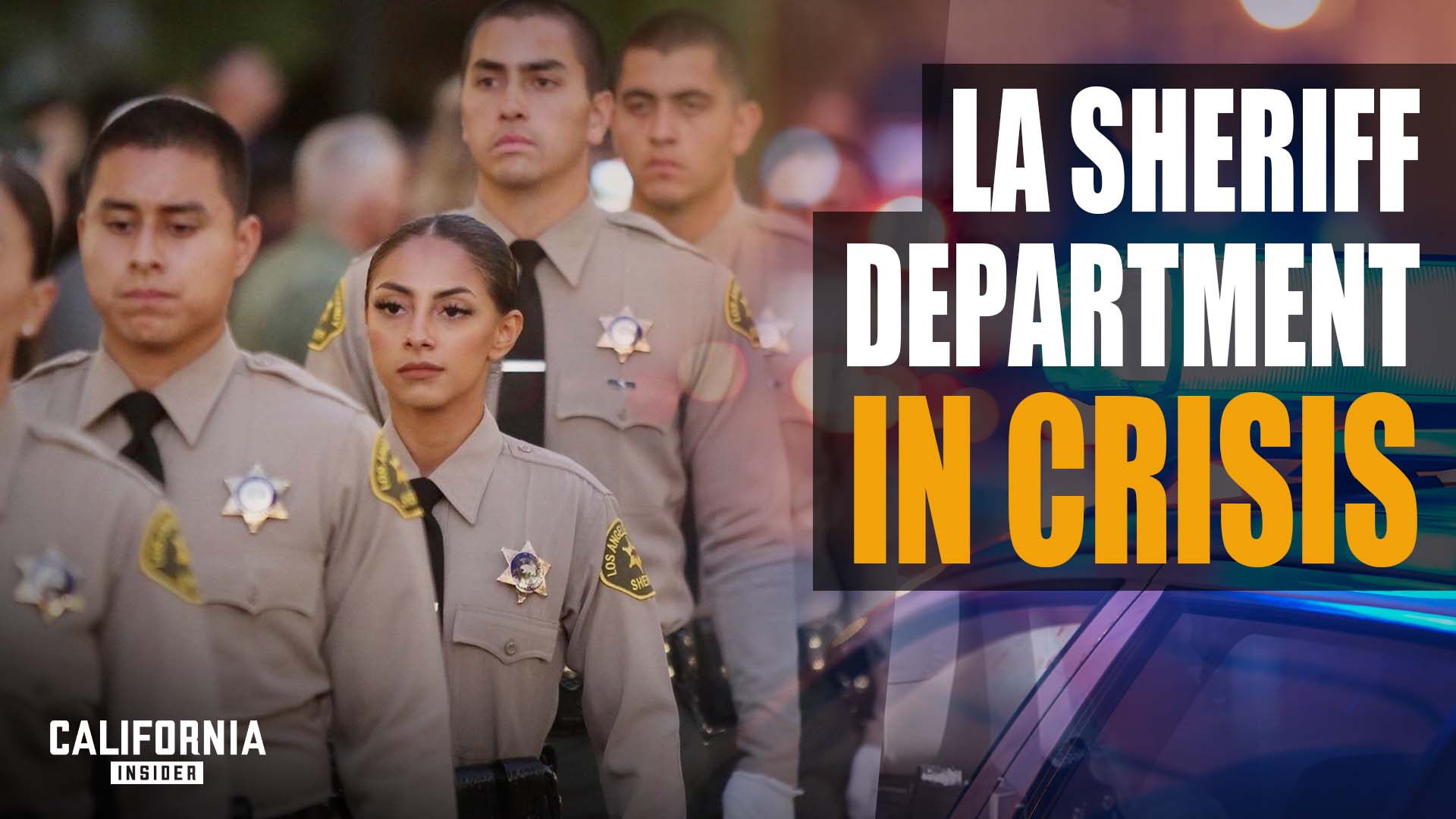 Former LA Sheriff Captain Concerned About Department Officers Losing ...