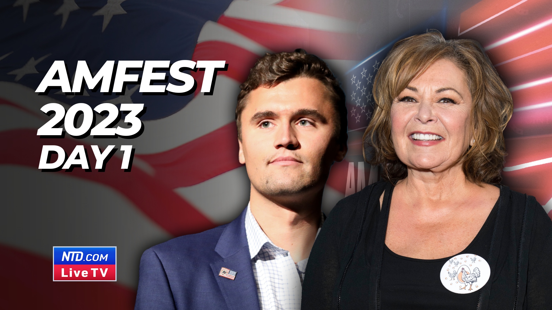 AmericaFest 2023–Day 1 With Charlie Kirk, Roseanne Barr, and More | EpochTV