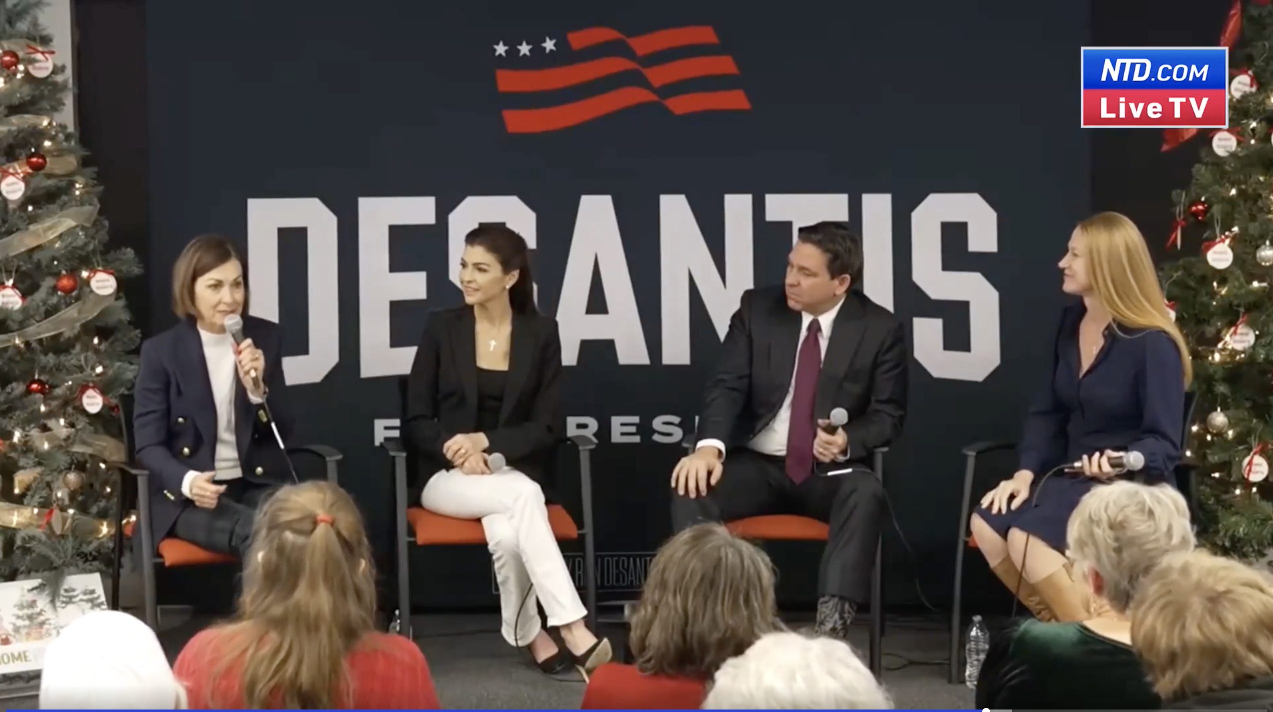 DeSantis Couple Speak at ‘Mamas for DeSantis’ Event With Gov. Reynolds | EpochTV