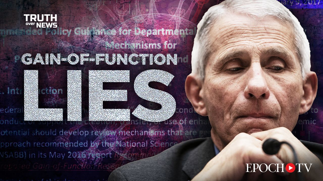 Fauci and Collins Hide Behind Gain-of-Function Definition in ...