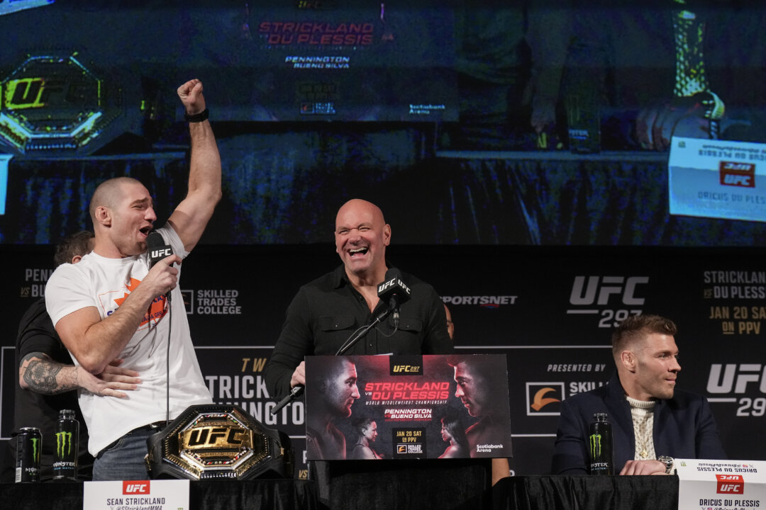 UFC Champion Strickland Says He’s Standing Up for Canadians’ Freedom ...