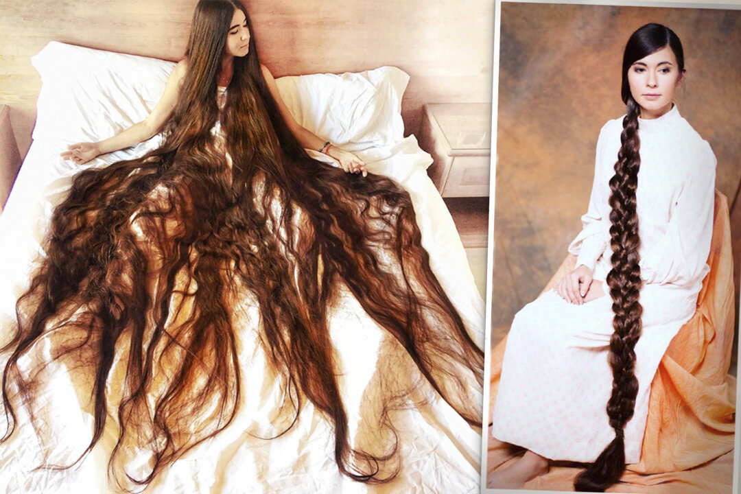 Rapunzel Girl With Almost 9ft-Long Hair Shares Her Haircare Tips: VIDEO ...