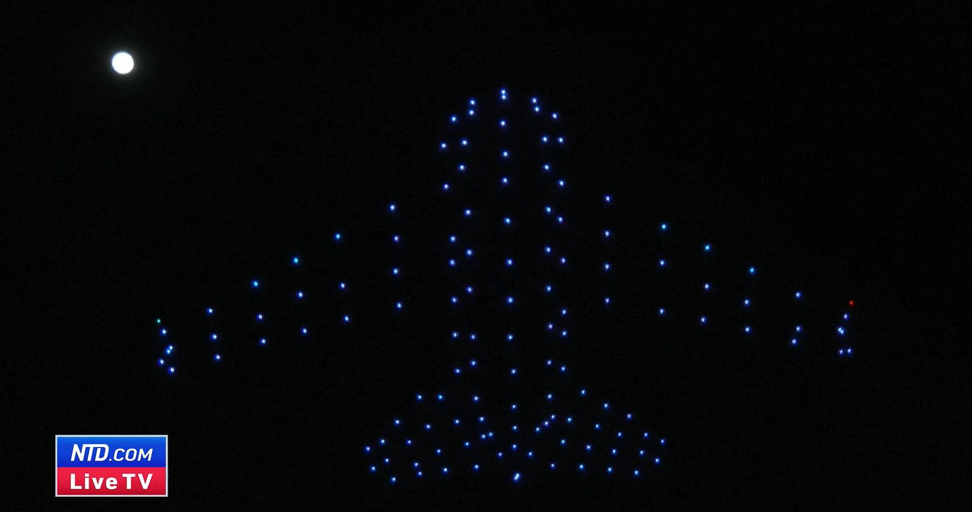 200 Drones Light up Madrid’s Sky | EpochTV