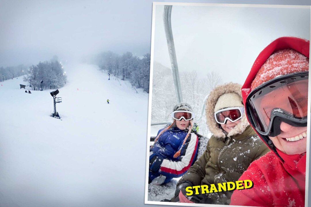 Family on Ski Trip Get Stranded in Blizzard on Mountain—Until Ski Shop Opens Doors to 30 Skiers ...
