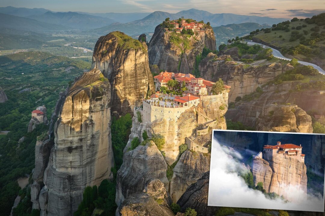 Monks Built ‘Floating’ Cliff Monasteries on Rock Pillars in the Clouds ...