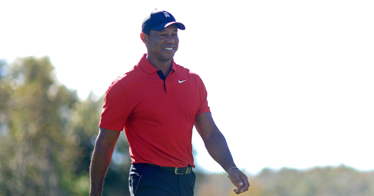 Tiger Woods Starts New Year With New Look Now That His Nike Deal Has Ended