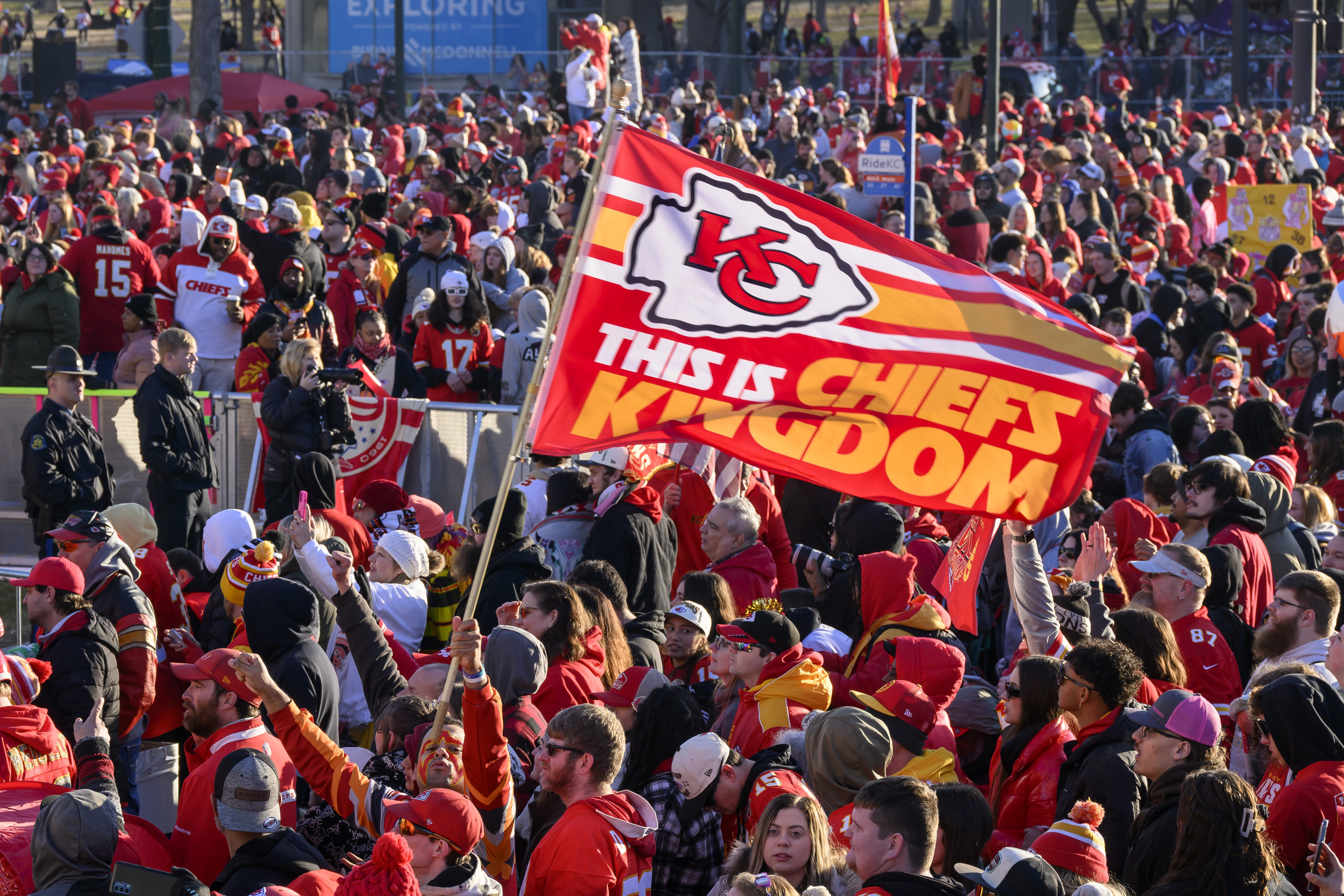 Kansas City Chiefs Super Bowl Victory Parade | EpochTV